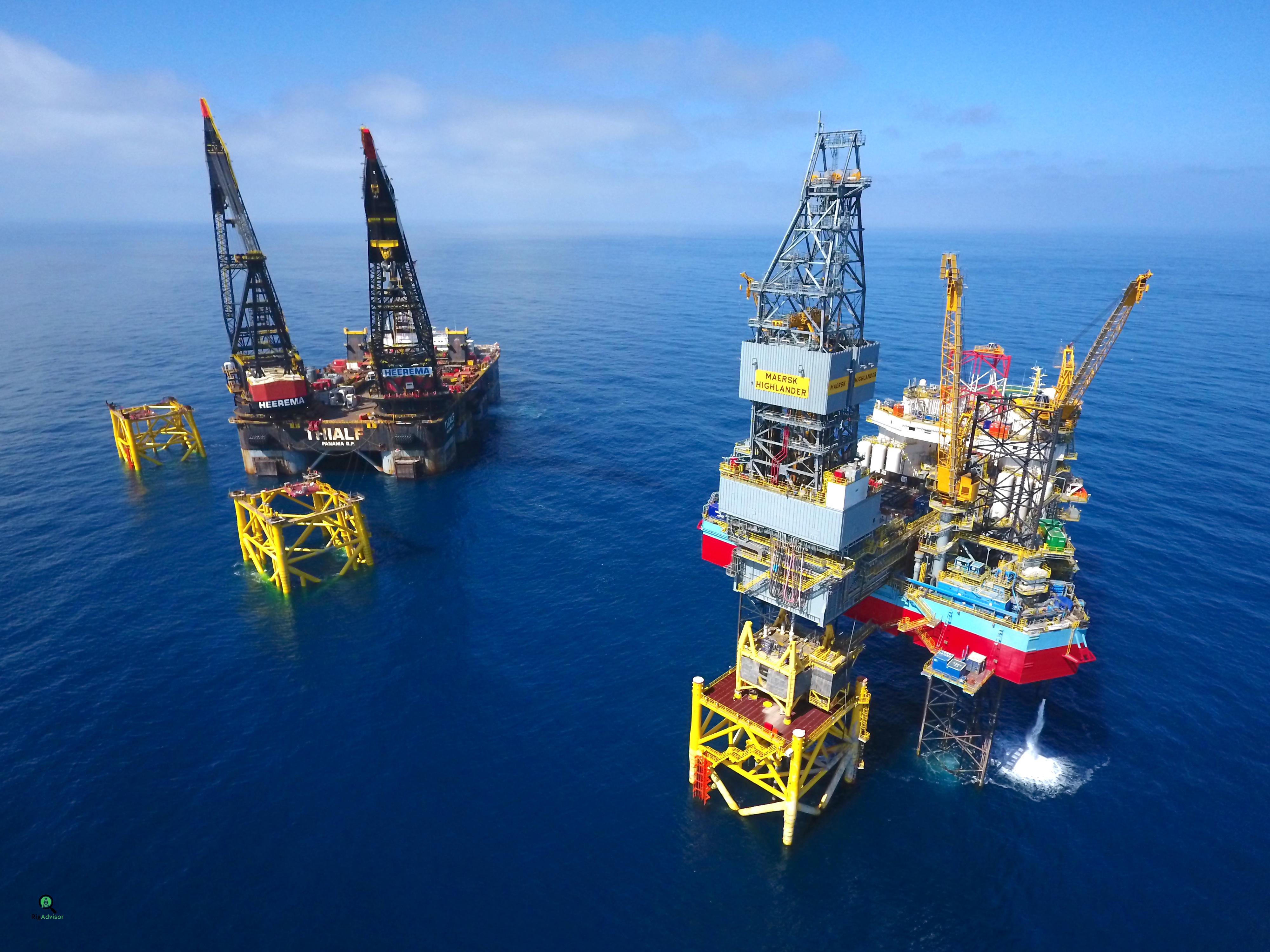 Maersk Highlander - North Sea Jack-Up - Location - Rig Advisor UK ...